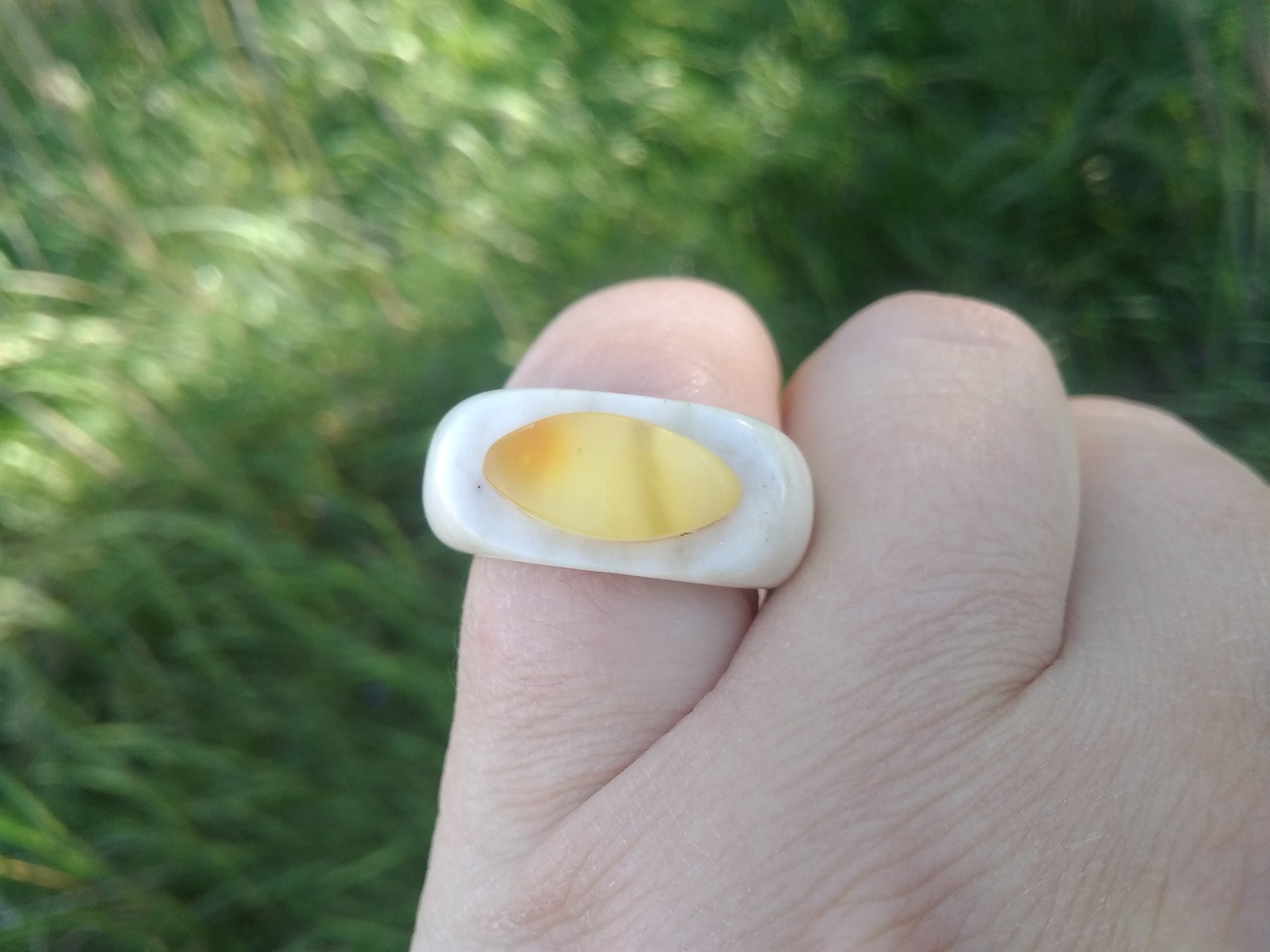 Antler Ring Natural Whitetail Deer Antler Ring Bone Ring - Etsy