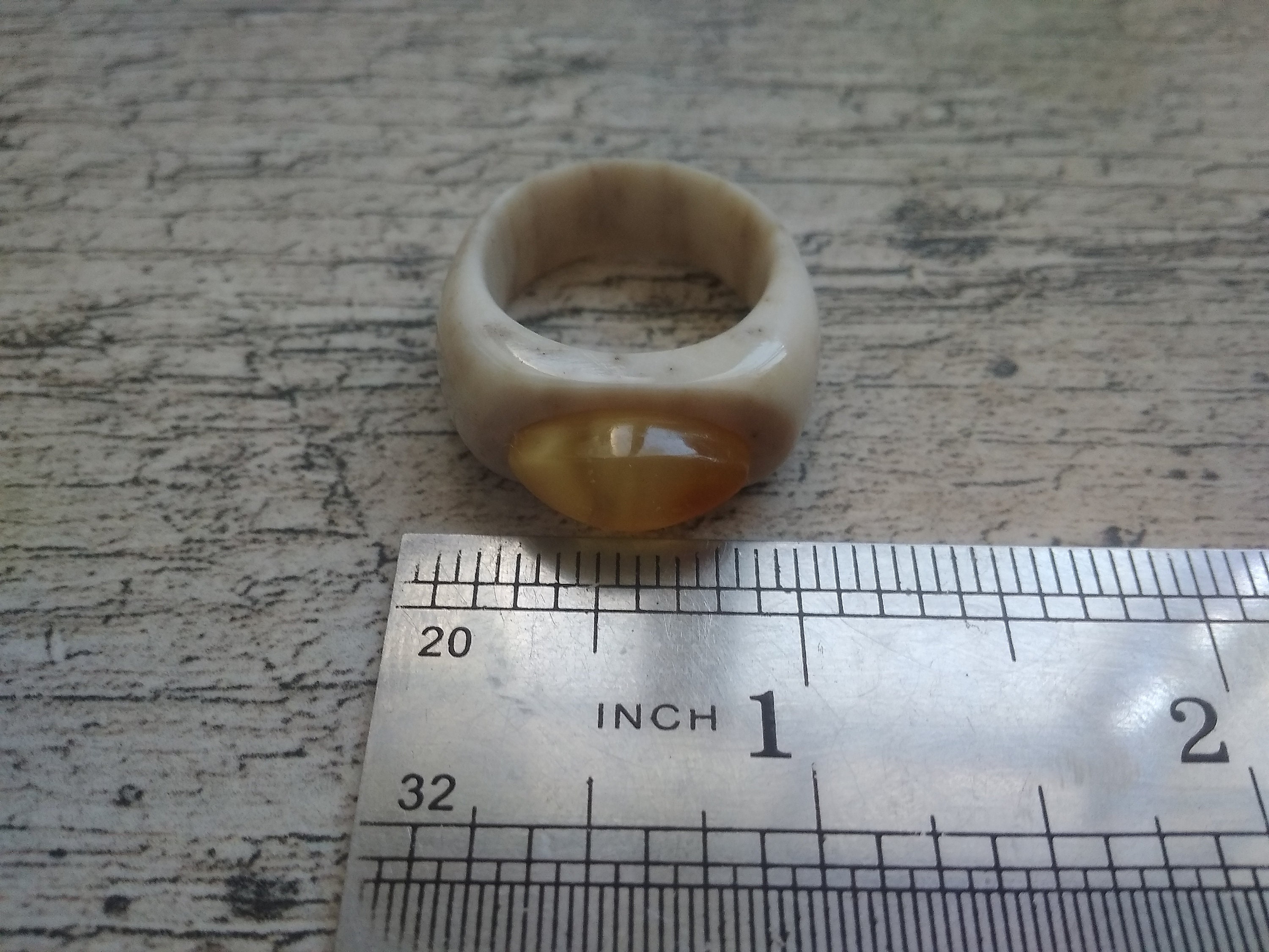 Antler Ring Natural Whitetail Deer Antler Ring Bone Ring - Etsy