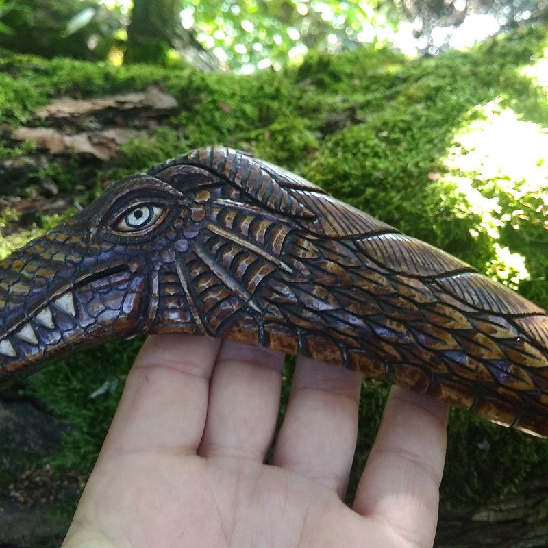 Dragon Cane - Etsy