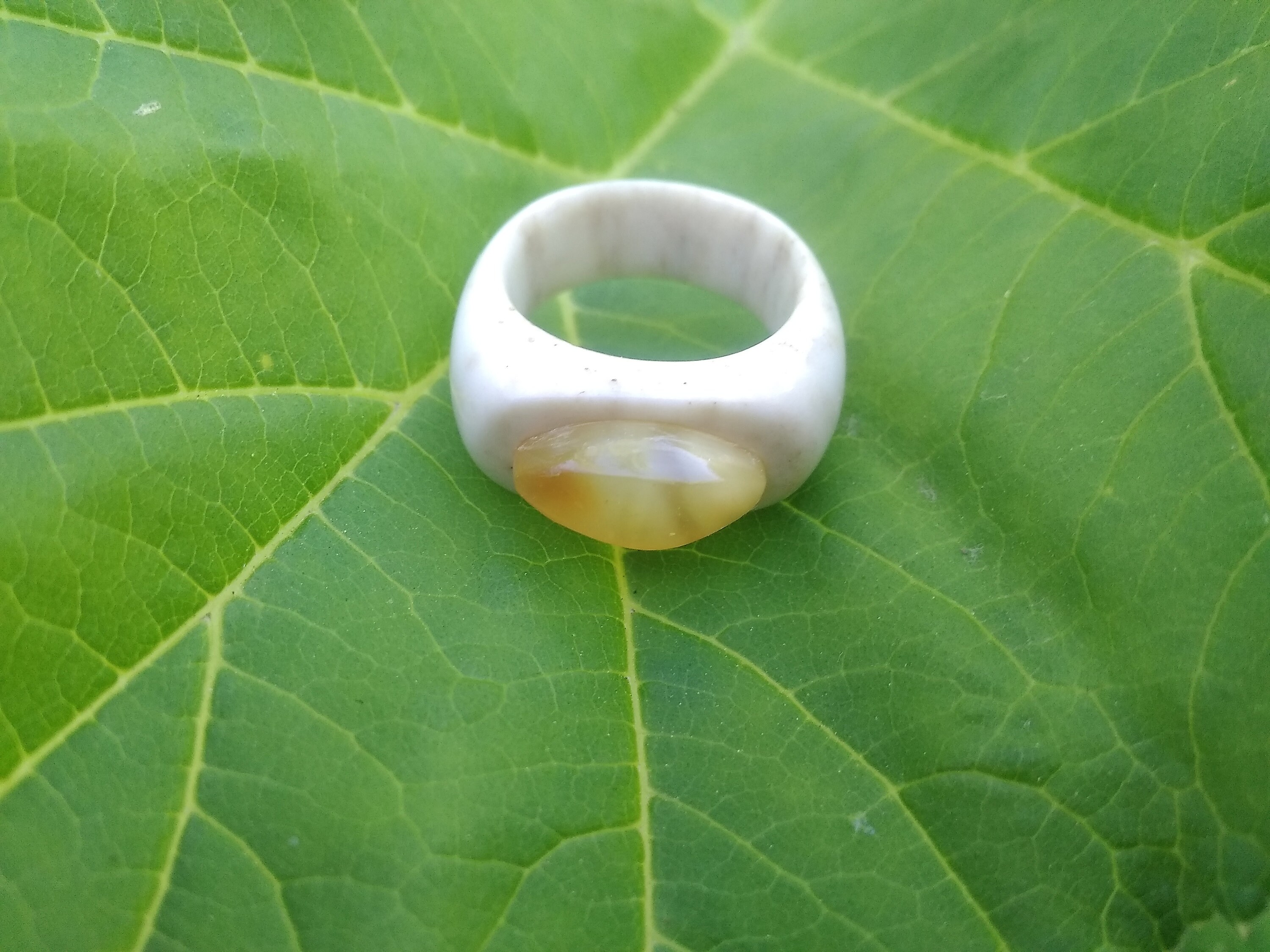 Antler Ring Natural Whitetail Deer Antler Ring Bone Ring - Etsy