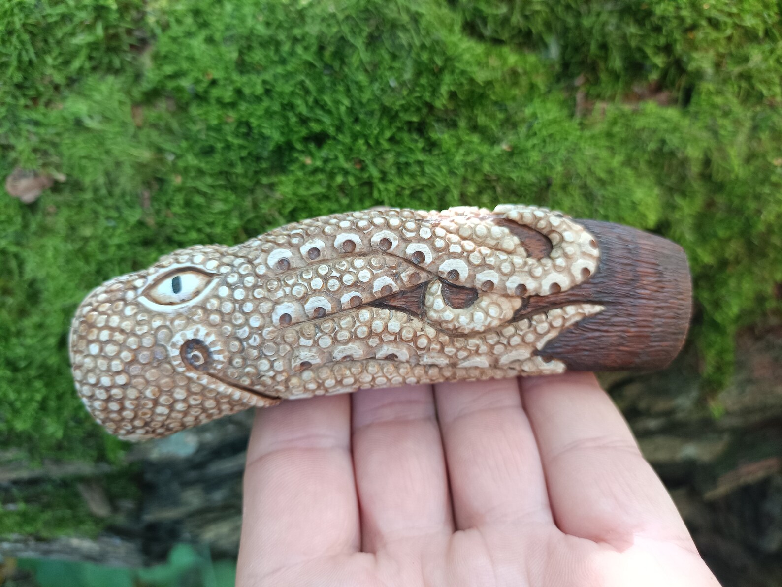 Octopus the Handle for the Knife Handle for Elk Horn - Etsy