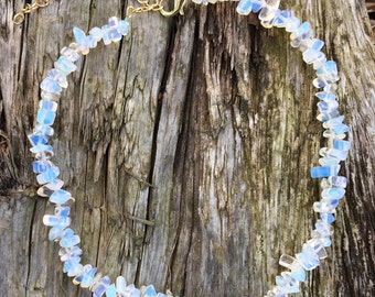 Stone Chip Necklace | Etsy