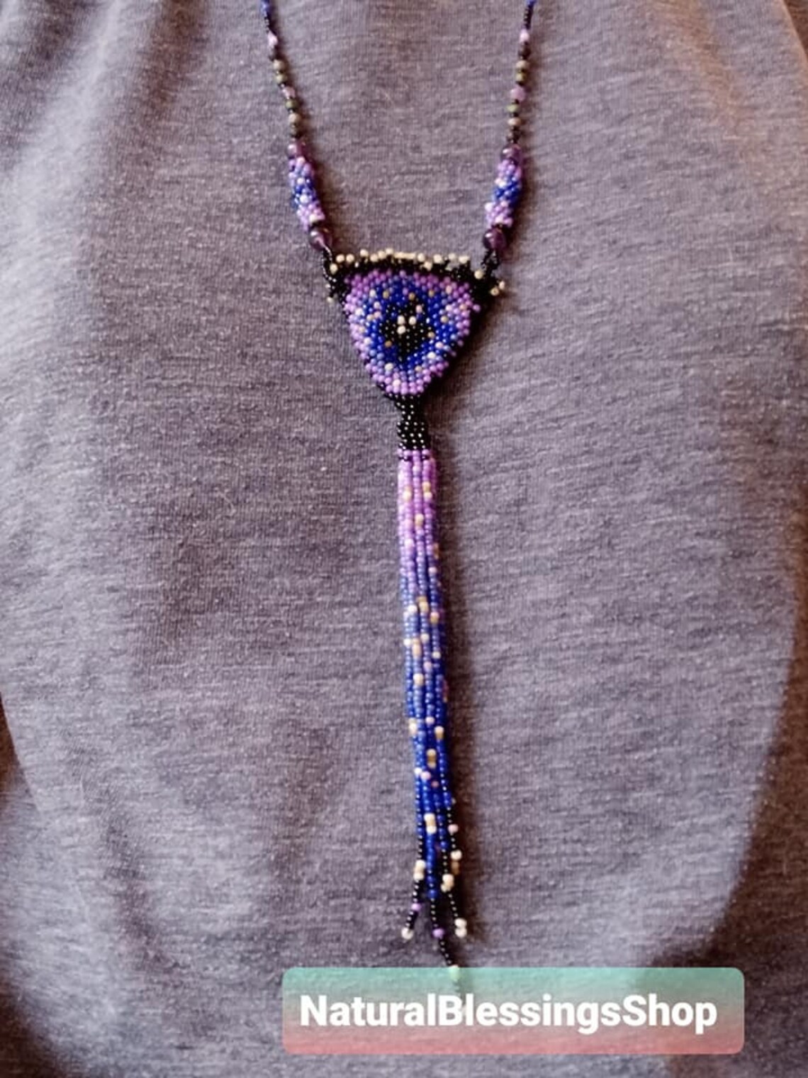 Hand Beaded Sacred Geometry Amulet Bag, Protective Empowering Medicine ...