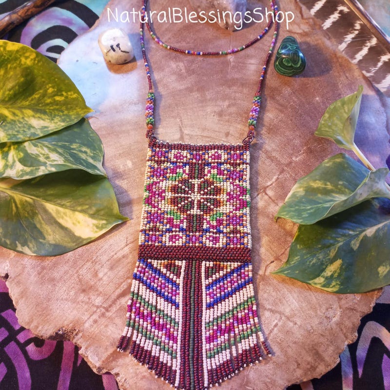 Beaded Amulet Bags - Etsy