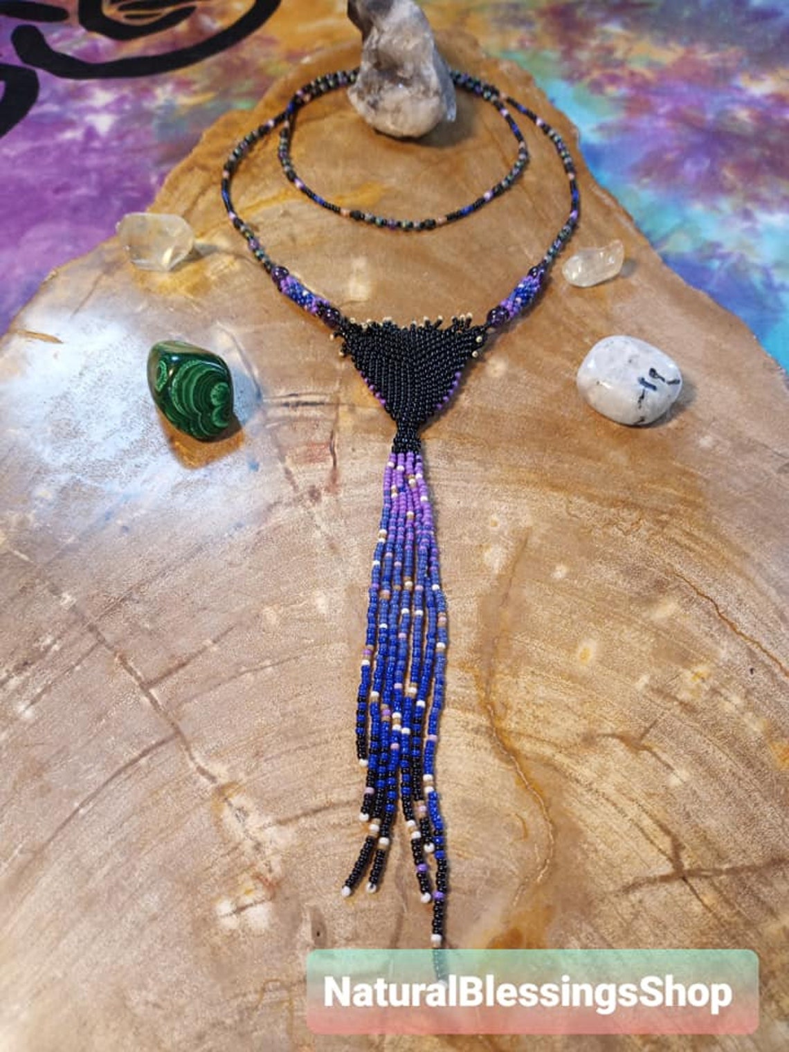 Hand Beaded Sacred Geometry Amulet Bag, Protective Empowering Medicine ...