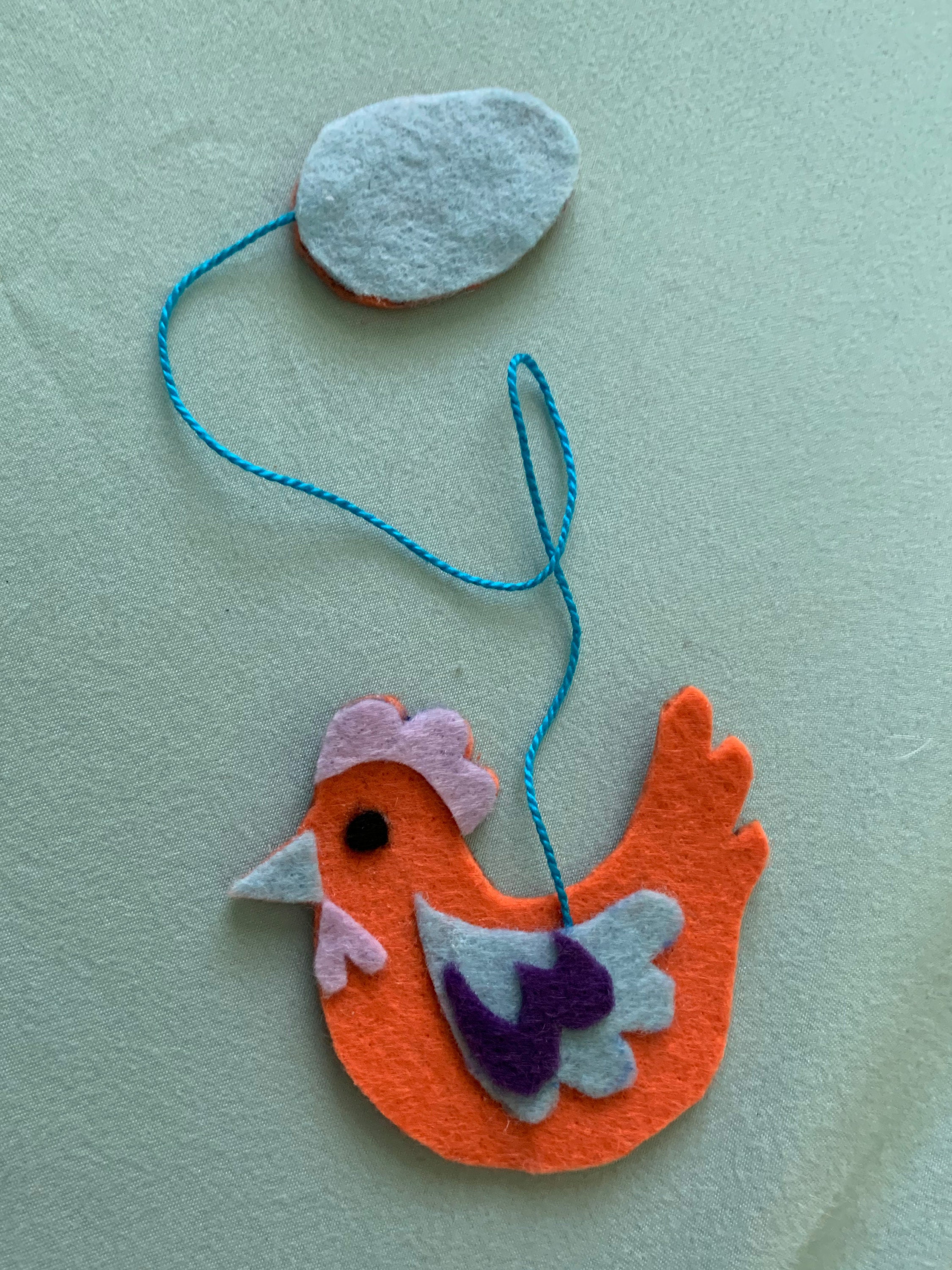 Felt Chicken and the Egg Bookmarks - Etsy