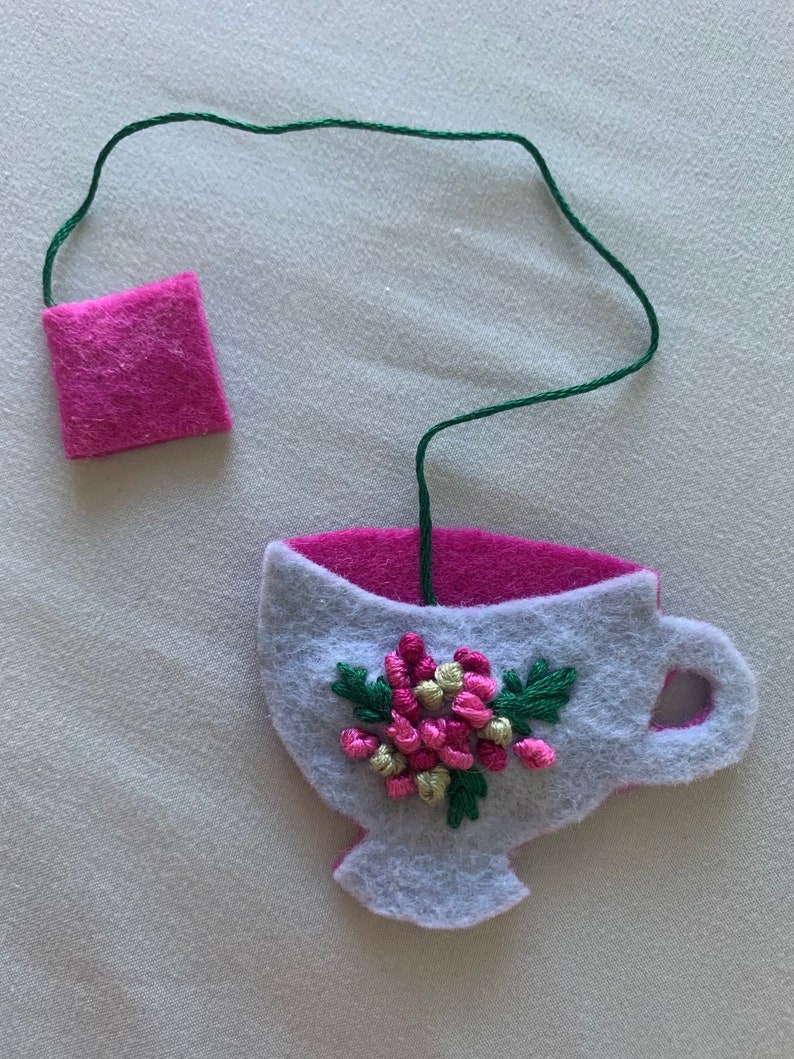 Felt Teacup Bookmarks the Perfect Gift for the Book Lovers and Readers ...