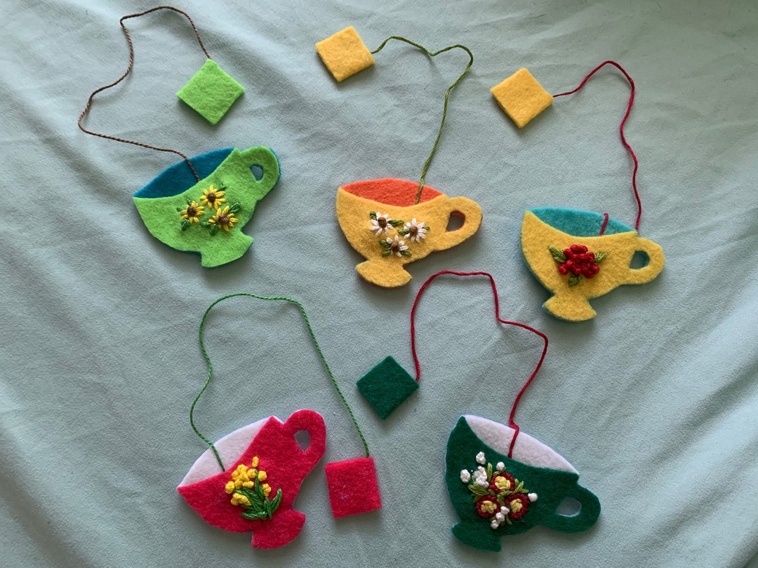 Felt Teacup Bookmarks the Perfect Gift for the Book Lovers - Etsy