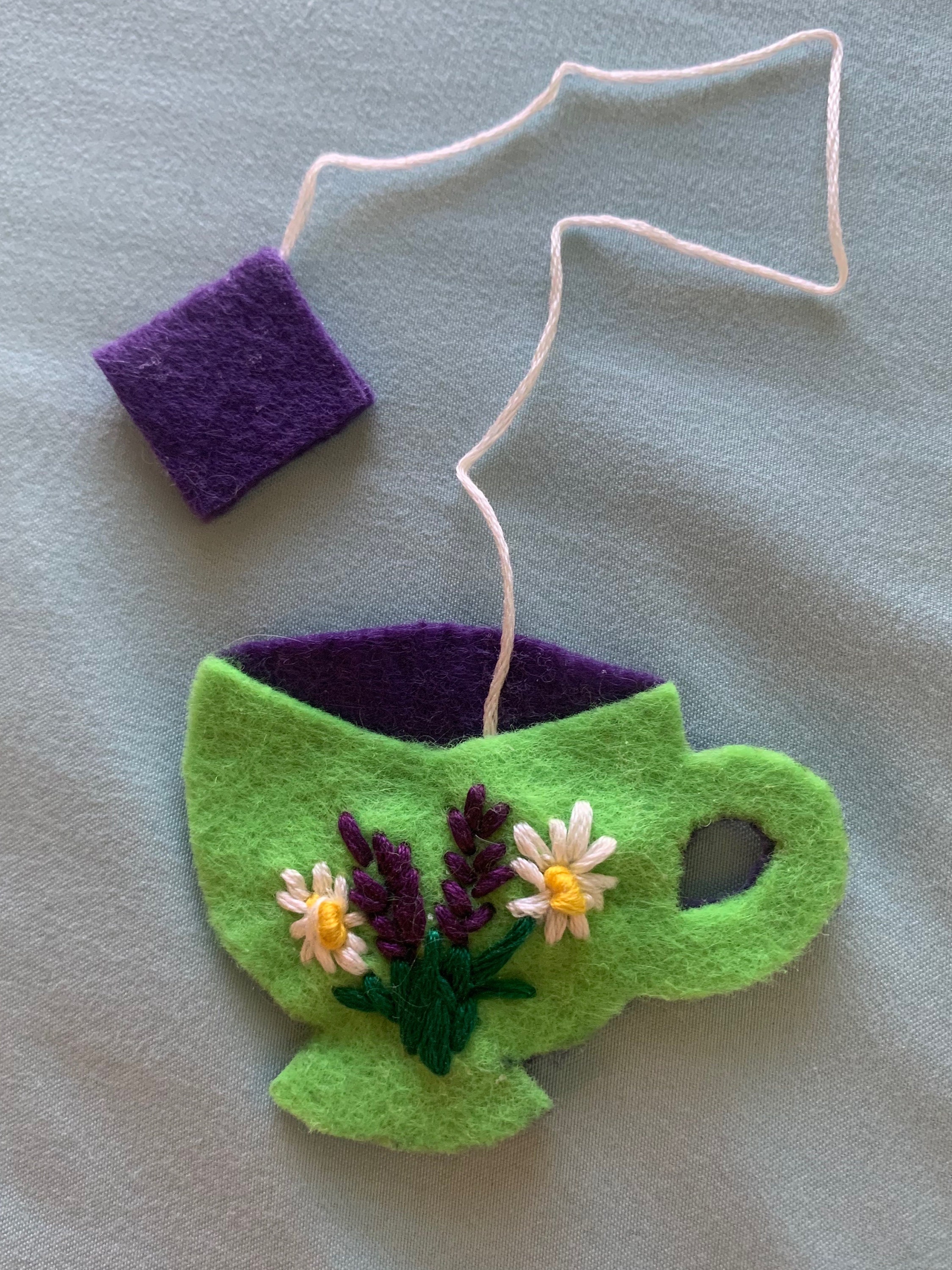 Felt Teacup Bookmarks the Perfect Gift for the Book Lovers and Readers ...