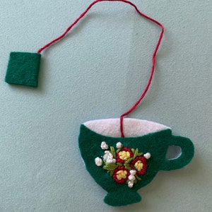 Felt Teacup Bookmarks the Perfect Gift for the Book Lovers and Readers ...