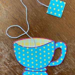Paper Teacup Bookmarks - Etsy
