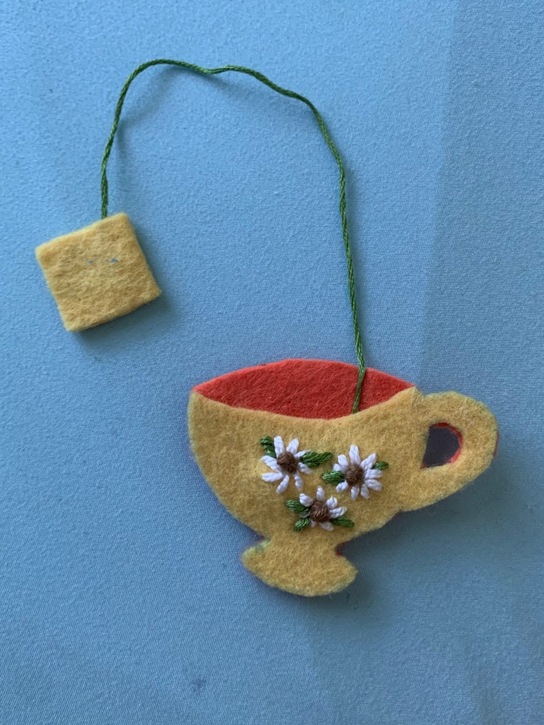 Felt Teacup Bookmarks the Perfect Gift for the Book Lovers - Etsy