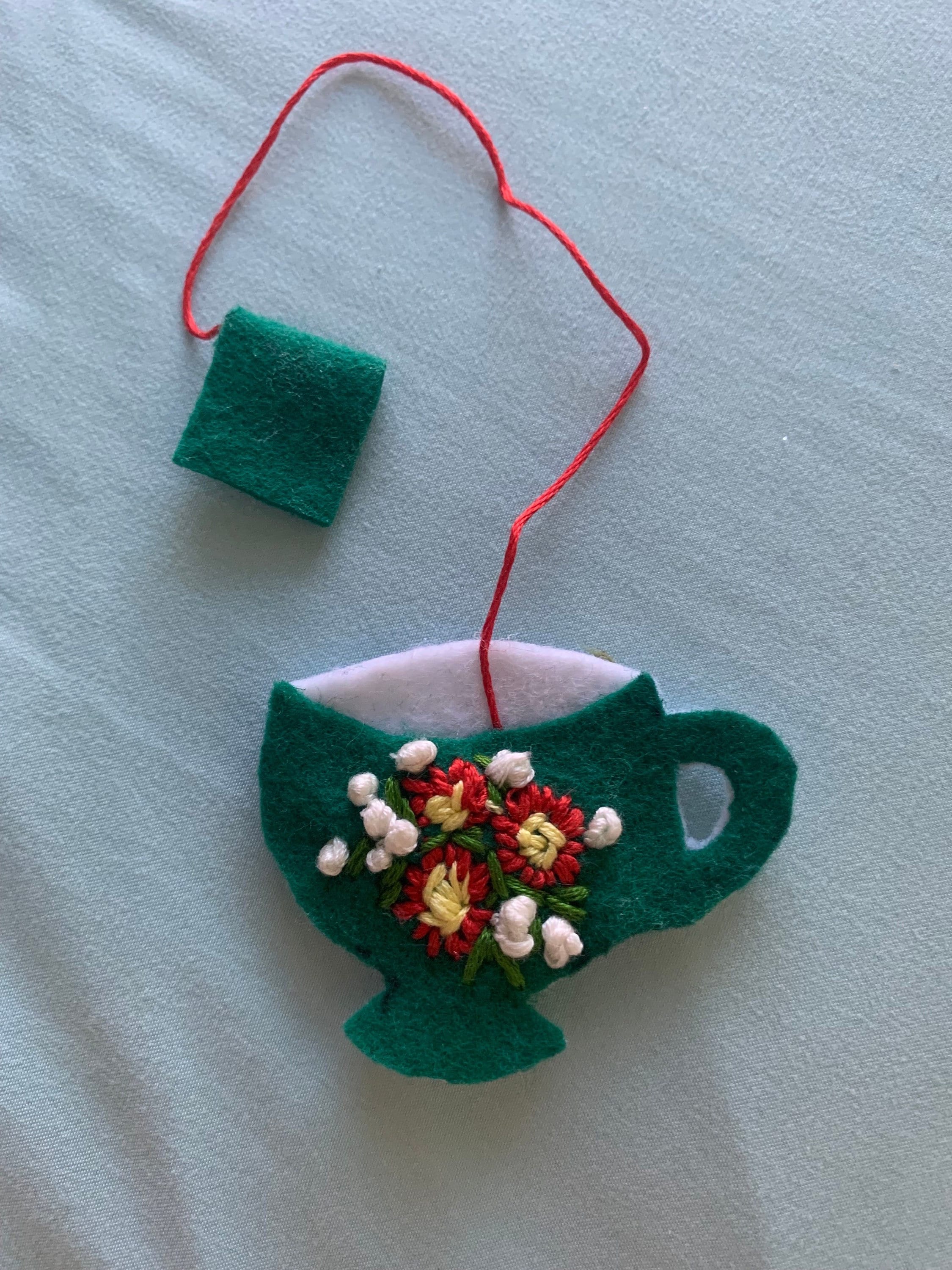 Custom Felt Teacup Bookmarks; the Perfect Gift for the Book Lovers and ...