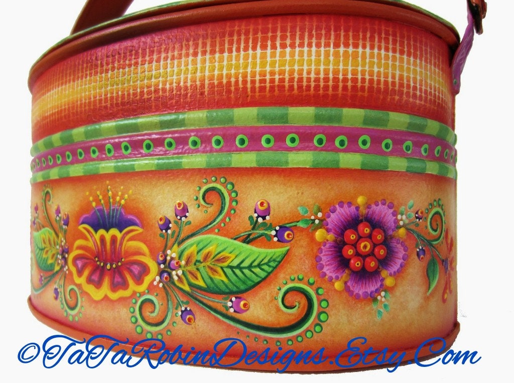 PACKET- Let's Have a Picnic-instructional Decorative Tole Painting ...