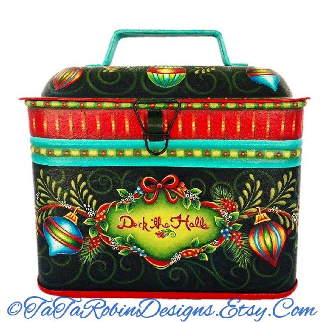 Decorative Tole Painting Pattern Packet-deck the Halls-instructional ...