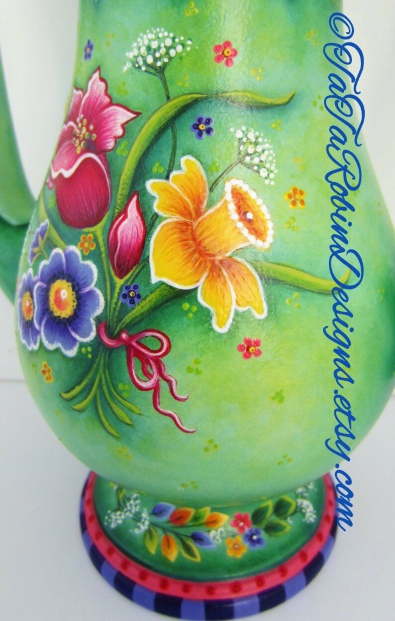 Packet-spring Bouquet-instructional Decorative Tole Painting Pattern ...