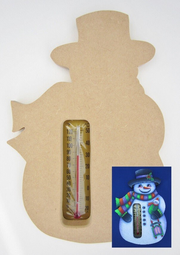 Packet-snoball's Sled Thermometer-instructional Decorative Tole ...