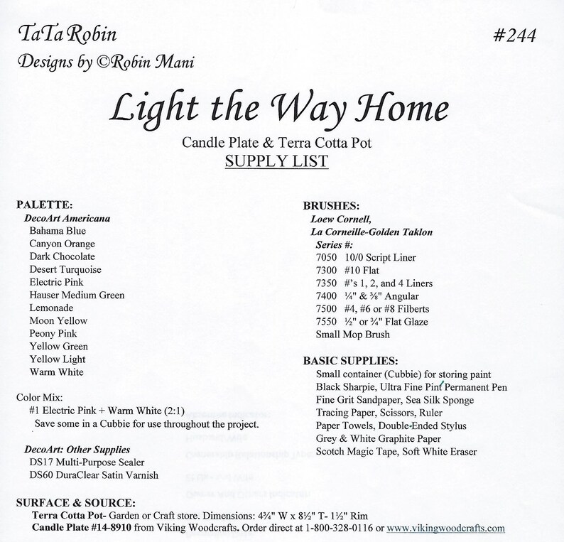 E-packet-light the Way Home-pdf Instant Download-digital - Etsy