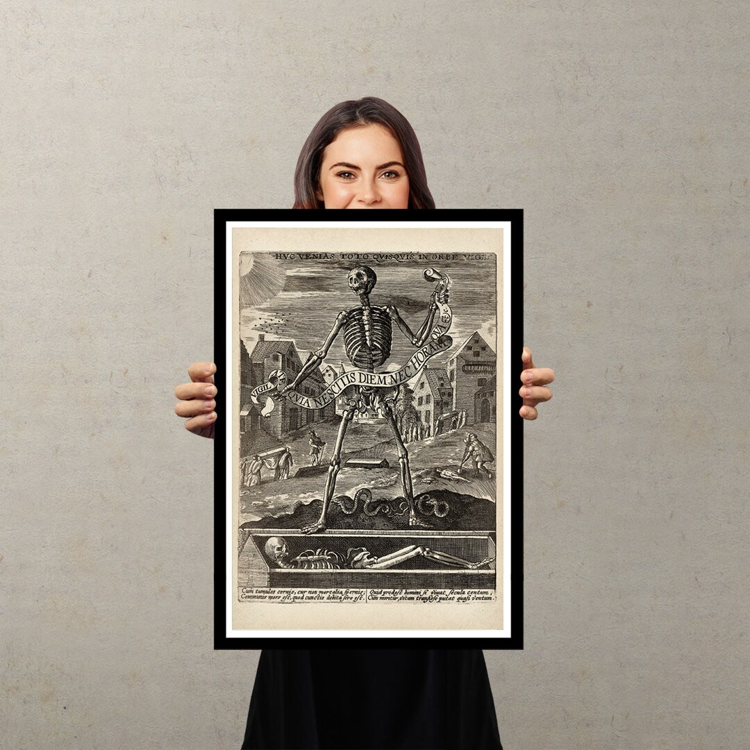 Witch's Sabbath - Occult Poster: Allegory of Death - Occult Poster ...