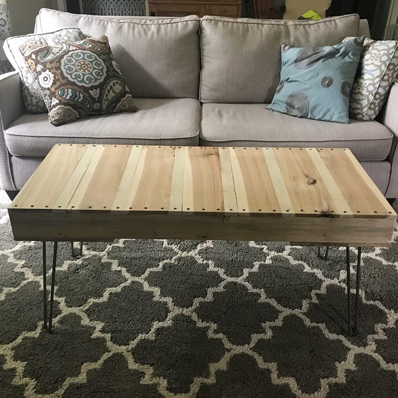 Recycled Wood Coffee Table - Etsy