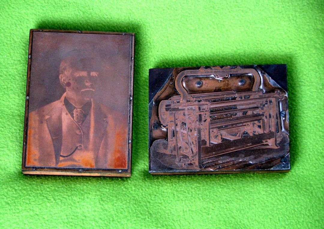Antique Printing Blocks, Stephen Colvin and His Textile Loom ...