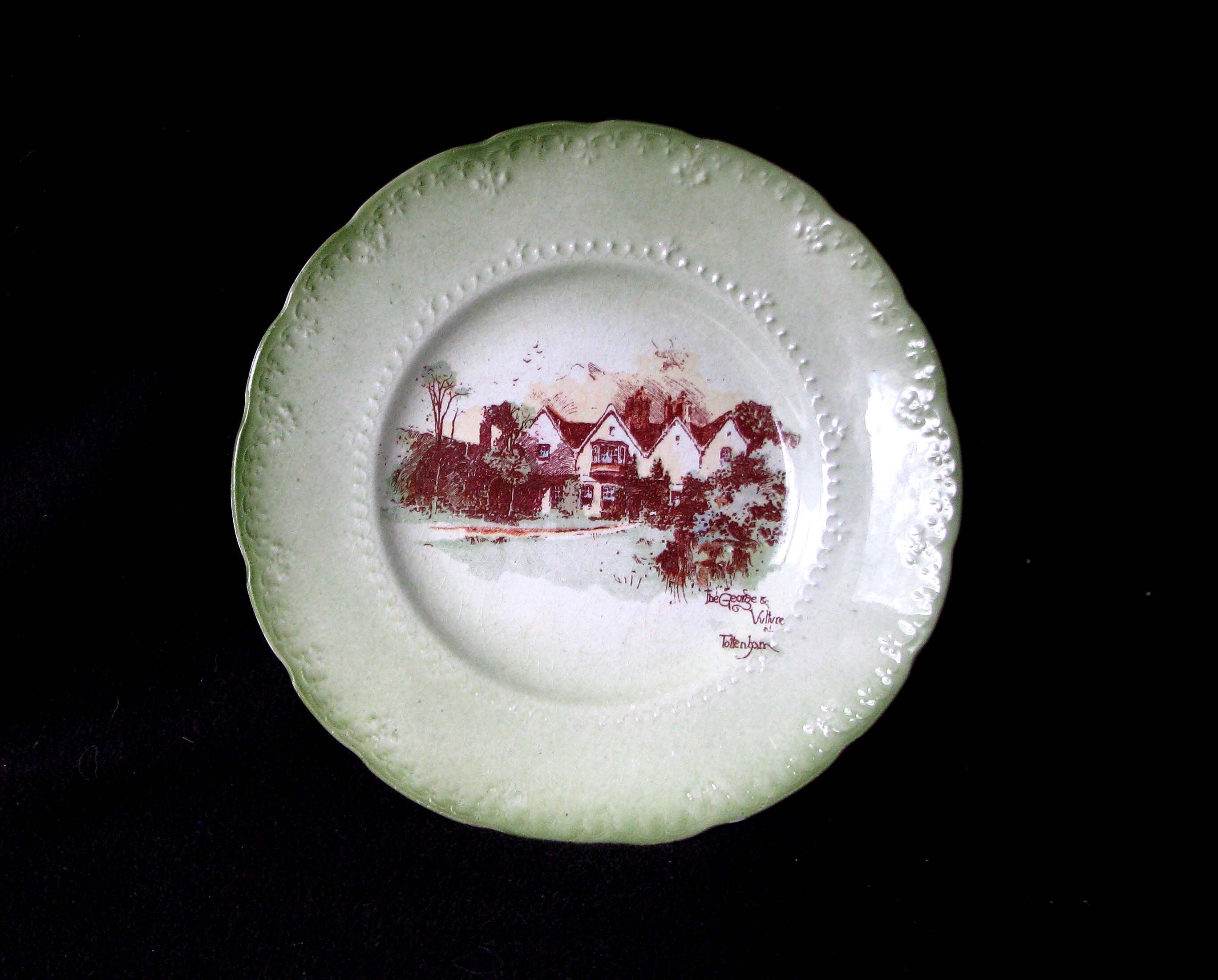 Antique Ridgeway China Six Coaching Day Series Plates | Etsy