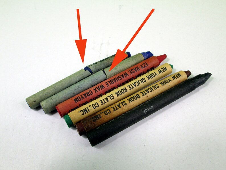 Antique Crayons, New York Silicate Book Slate Company, New York, NY ...