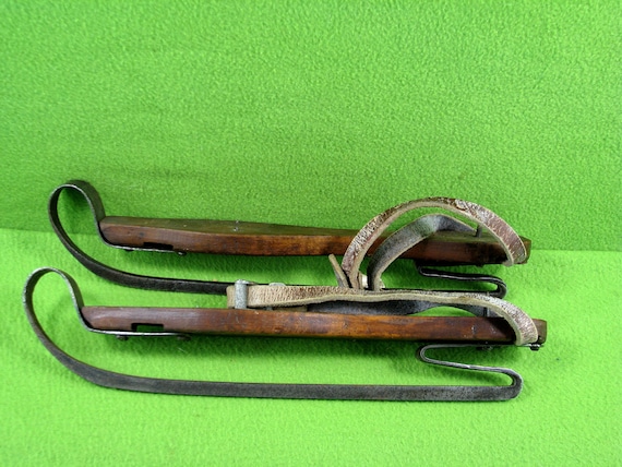 Antique Primitive Ice Skates, Blacksmith or Craftsman… - Gem