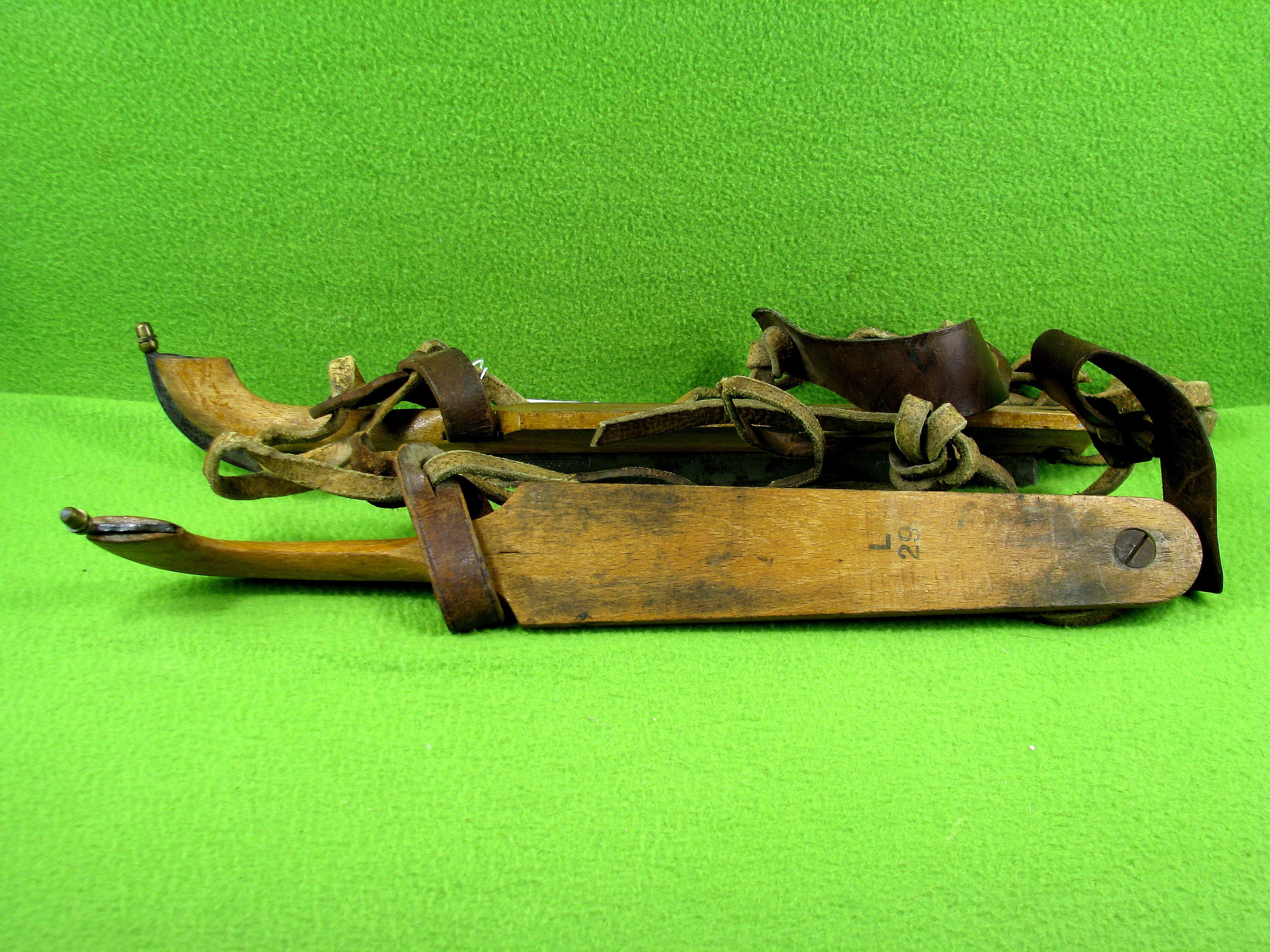 Antique Long Dutch Ice Skates Made by Verstaald Brass - Etsy