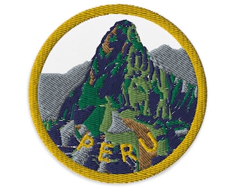 Machu Picchu Peru Patch - Etsy