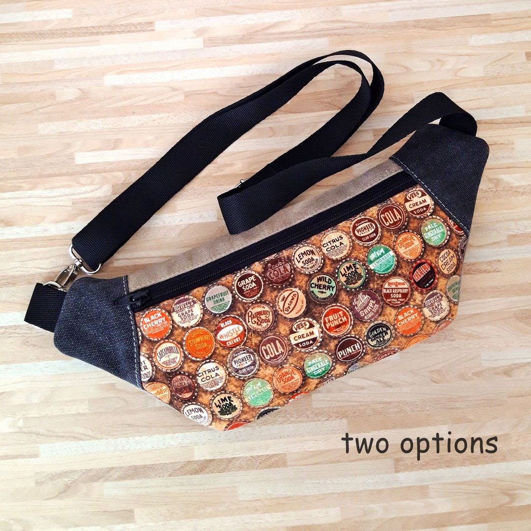 Banana Shape Bag, PDF Sewing Pattern, Video Tutorial, Bum Bag, Sew ...
