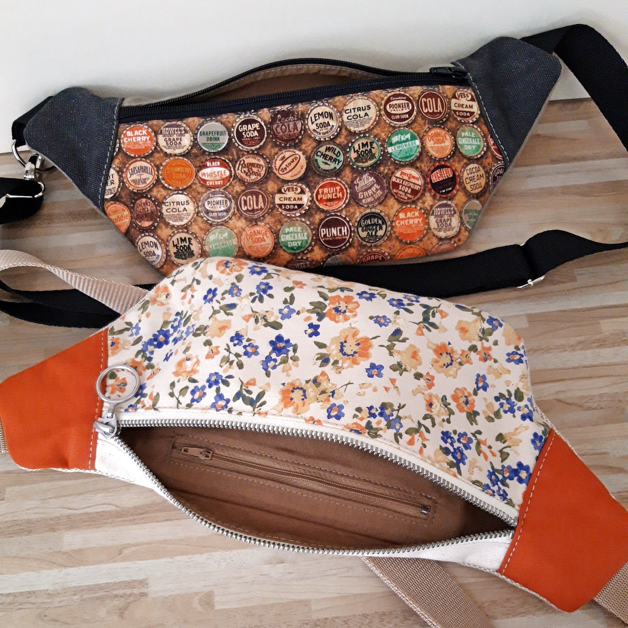 Banana Shape Bag, PDF Sewing Pattern, Video Tutorial, Bum Bag, Sew ...