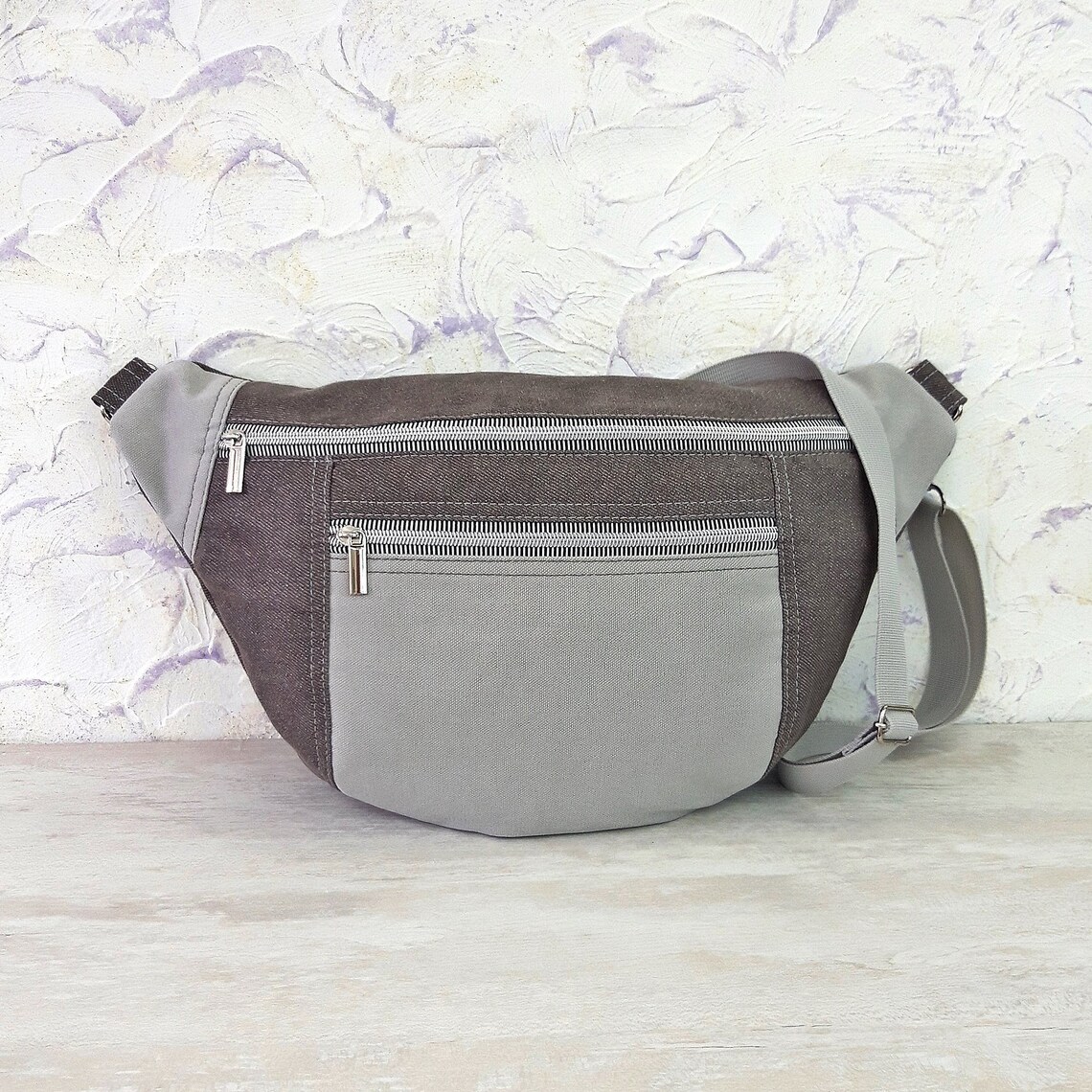 Bum Bag Sewing Pattern PDF, Travel Moon Crossbody Bag, DIY Large ...