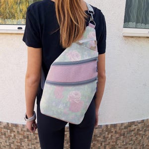 Backpack, Chest Bag Crossbody Sewing Pattern PDF, Unisex Sling Bag ...