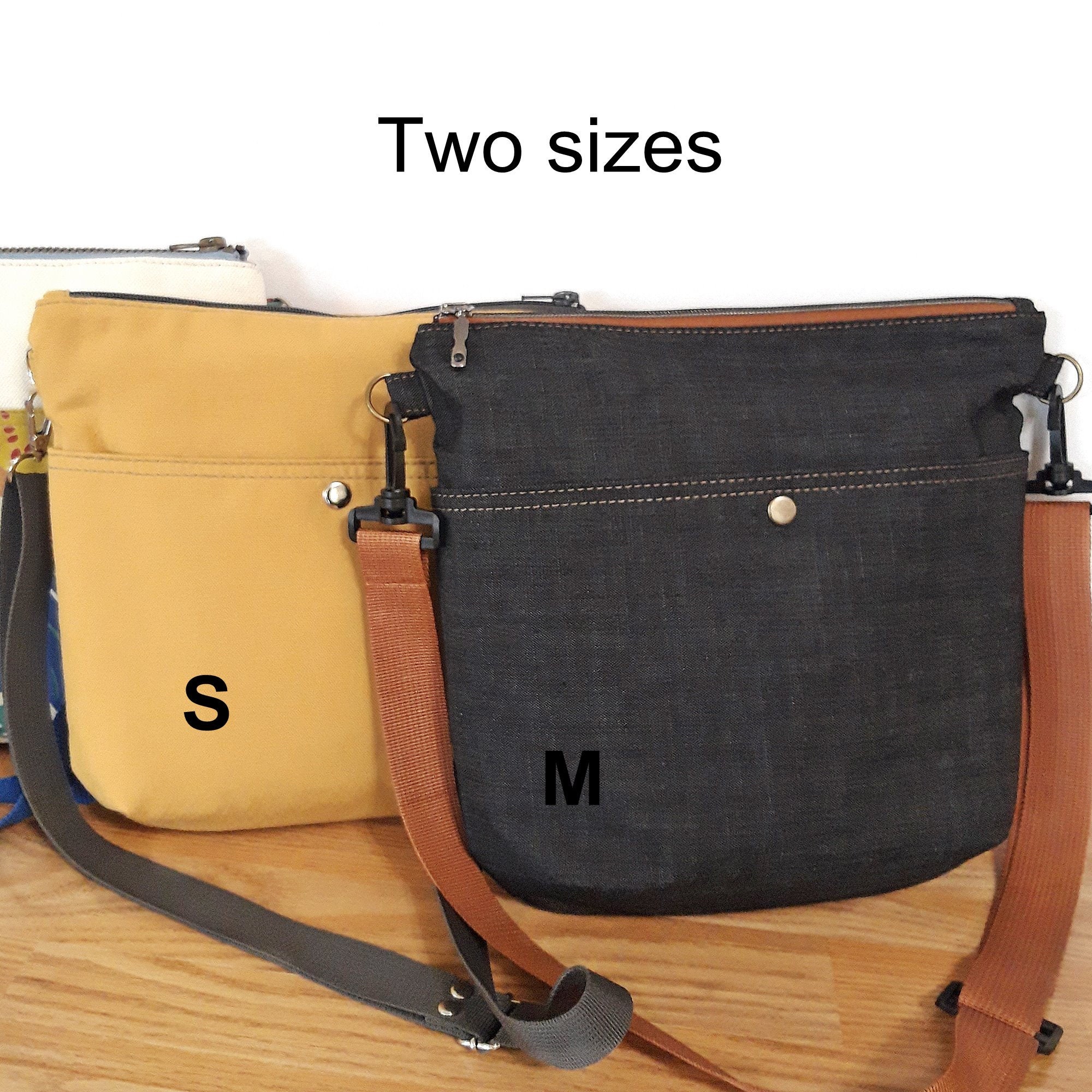 Crossbody Bag With Pockets PDF Sewing Pattern, Easy Shoulder Purse ...