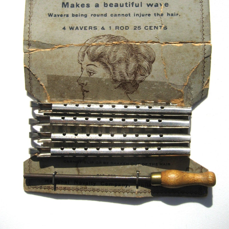 Vintage Hair Curlers - Etsy