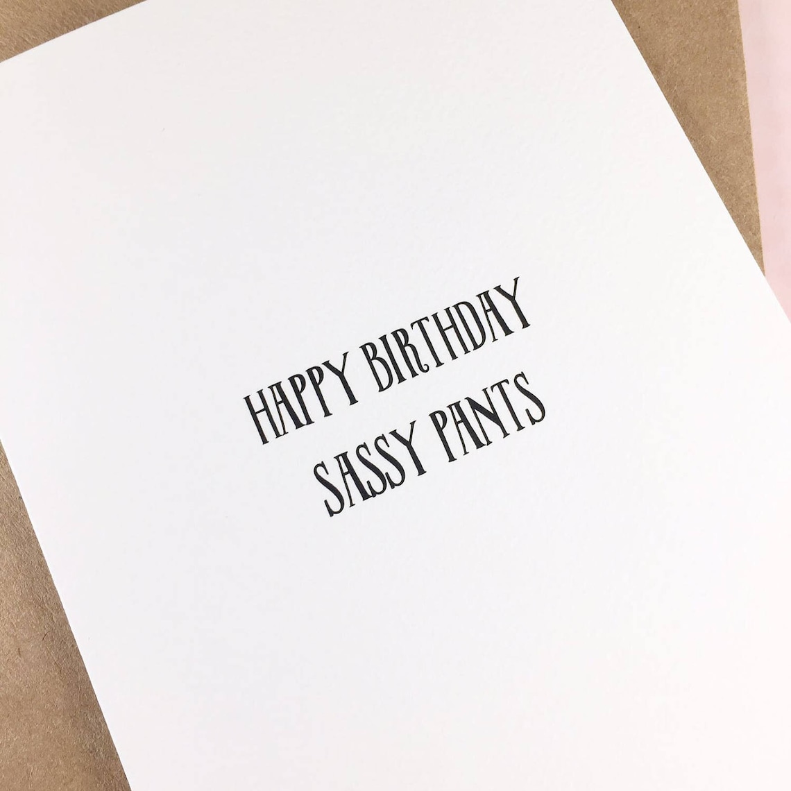 Sassy Birthday Card/fun Birthday Card/happy Birthday/card for Friend ...