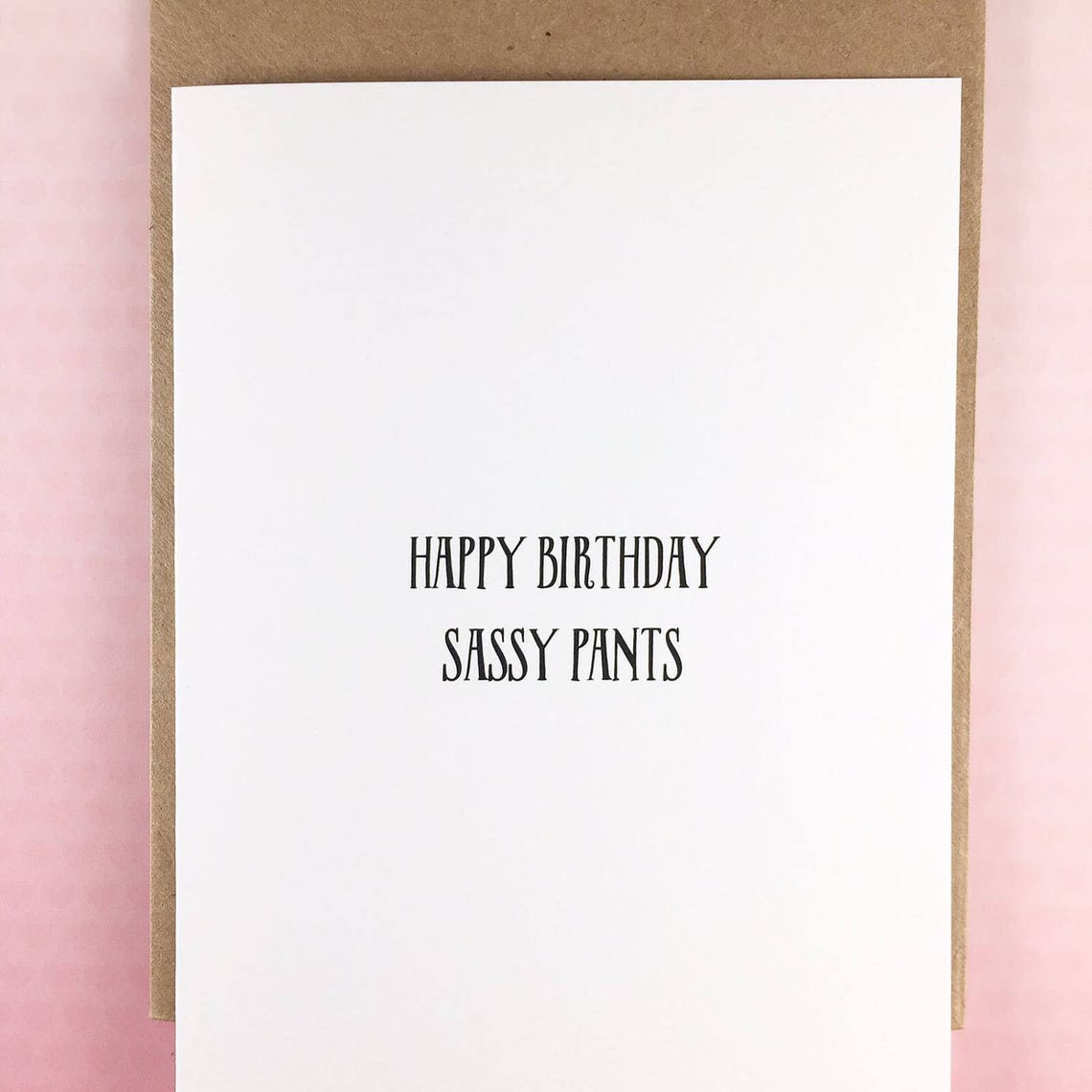 Sassy Birthday Card/fun Birthday Card/happy Birthday/card for Friend ...