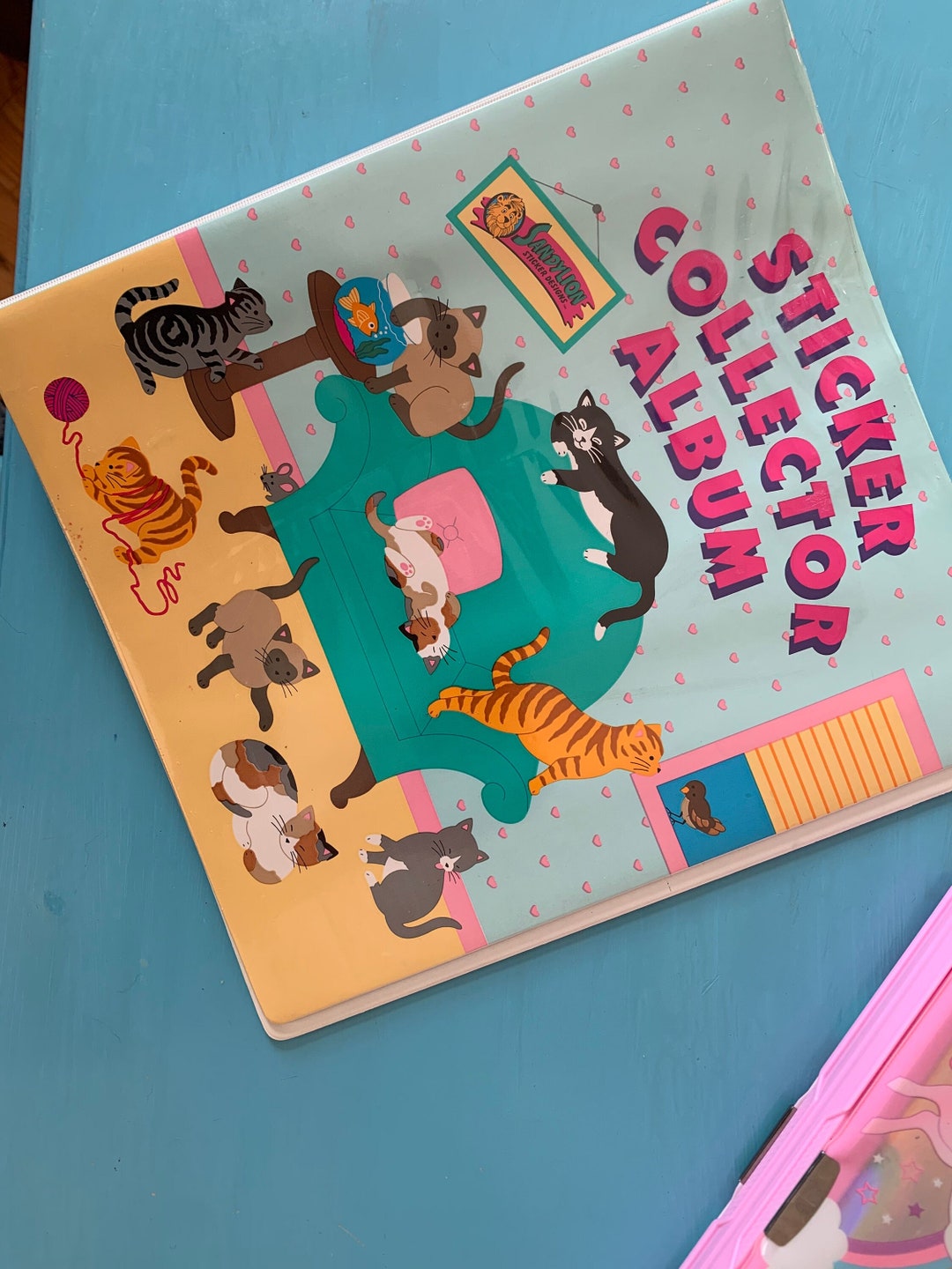 Vintage Sandylion Sticker Album - Etsy