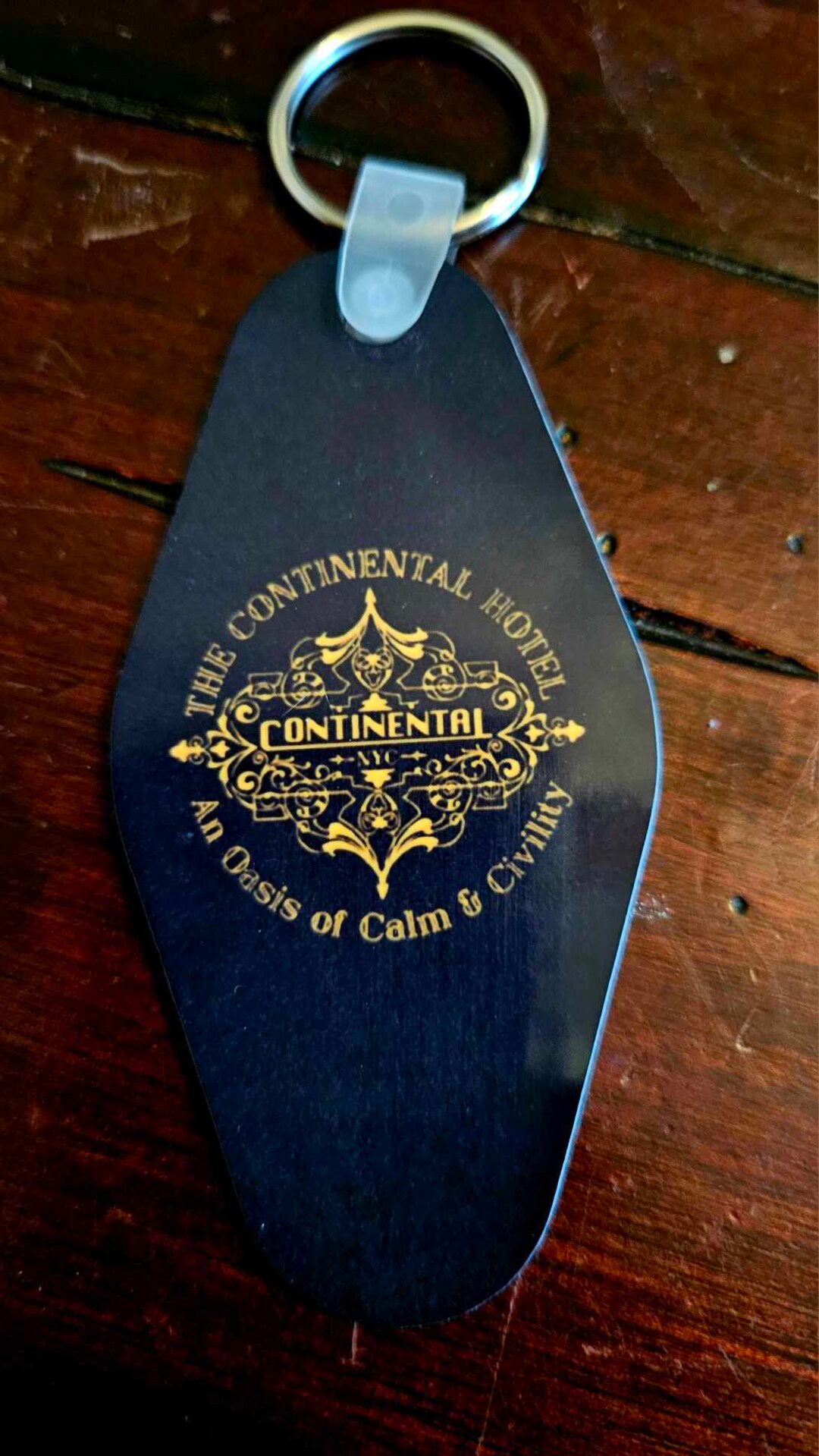 John Wick Continental Motel Style Keychain - Etsy