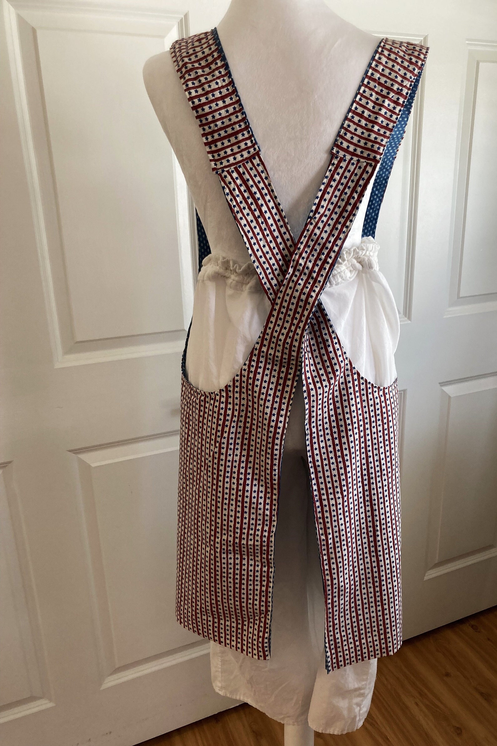 A is for Aprons and C is for Crossback Aprons and E is for the Ease in ...