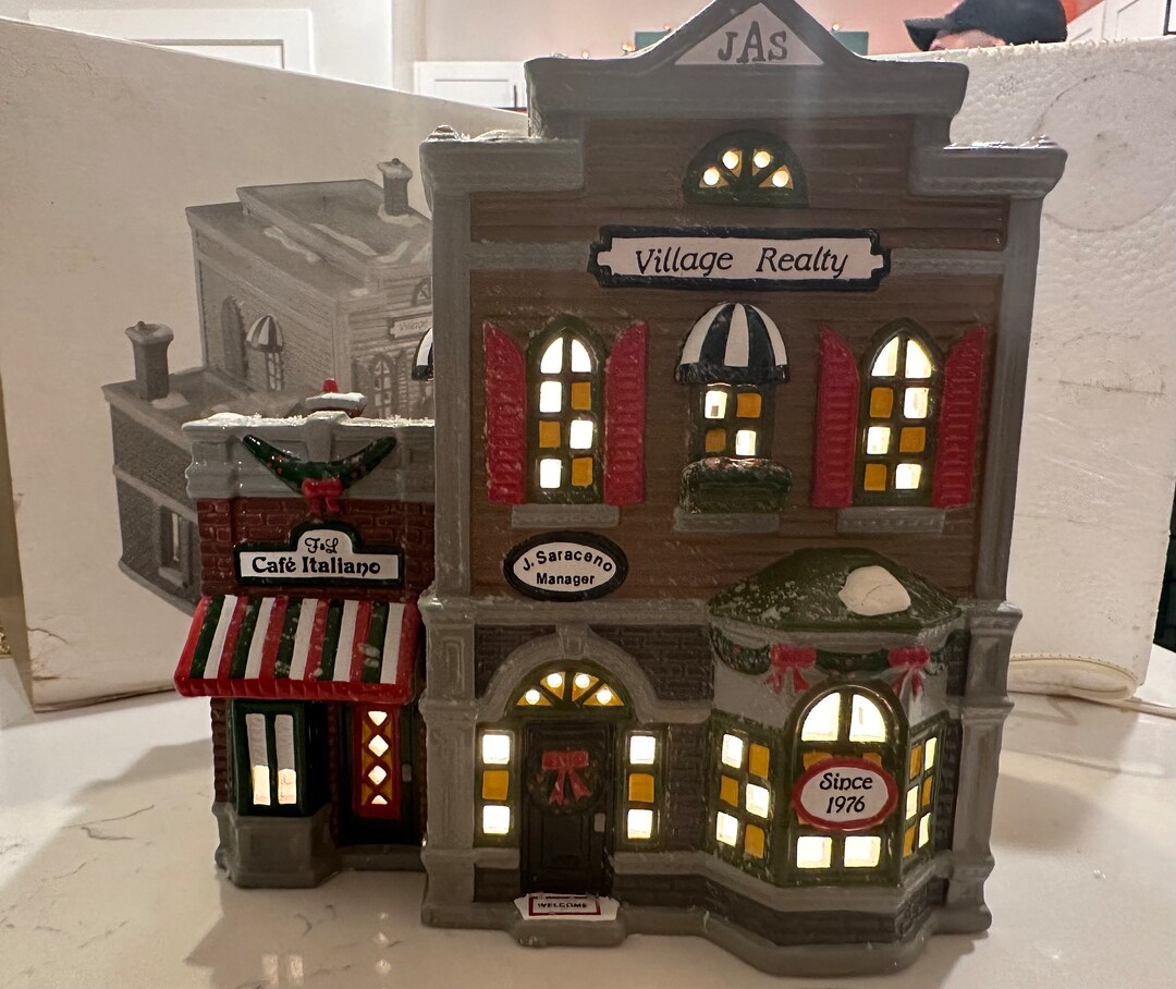 Department 56 village Realty - Etsy