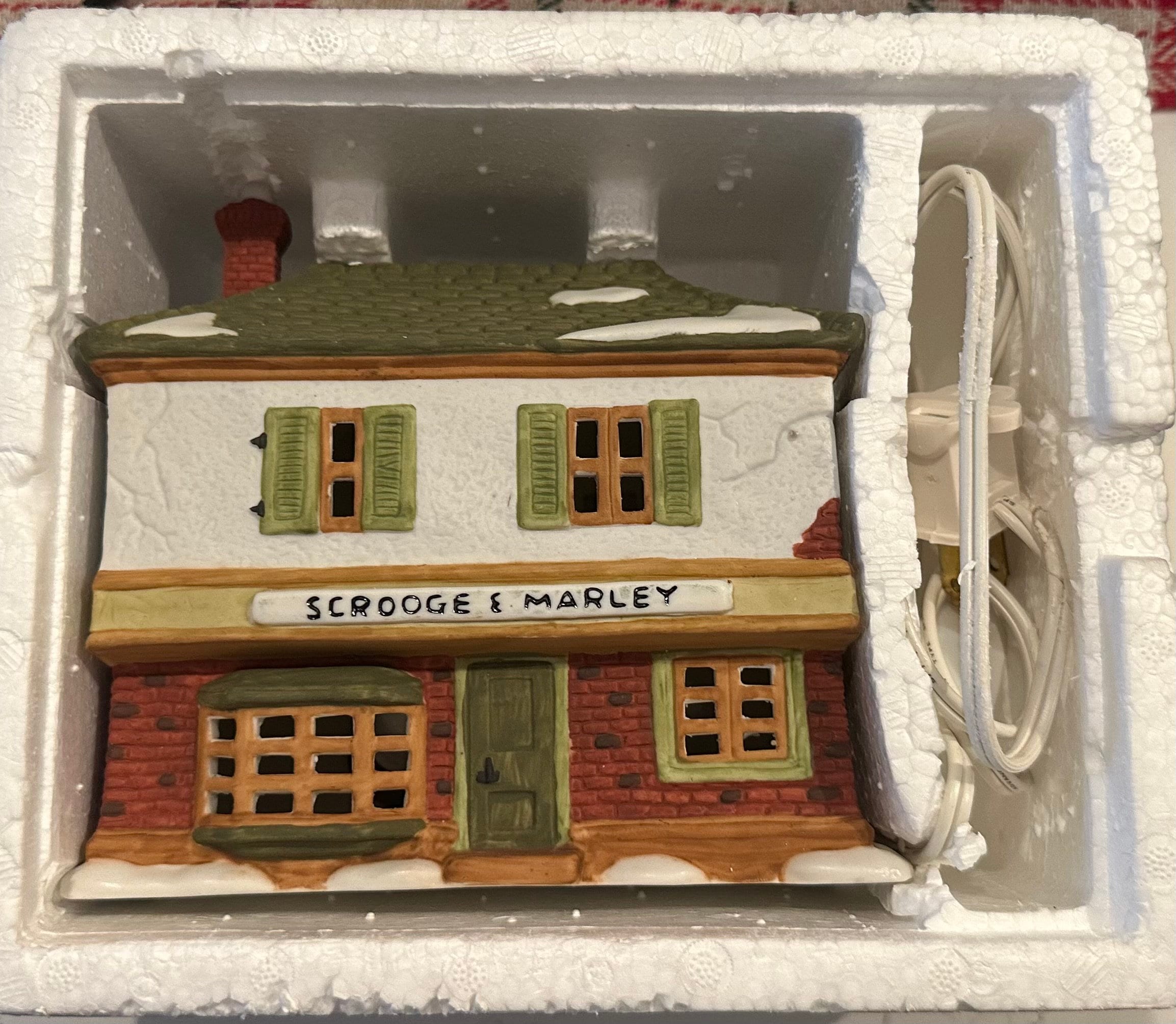 Department 56 scrooge and Marley Counting House - Etsy