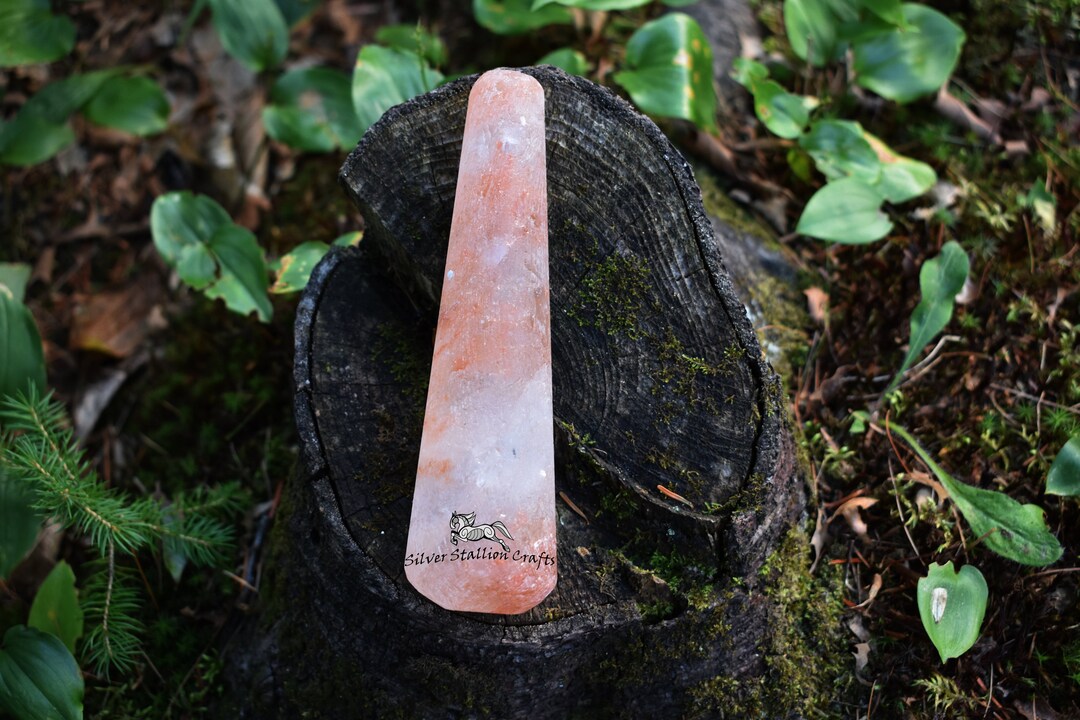 Himalayan Salt Wand, Halite Wand Natural, Gemstone, Tumblestone, Bulk ...