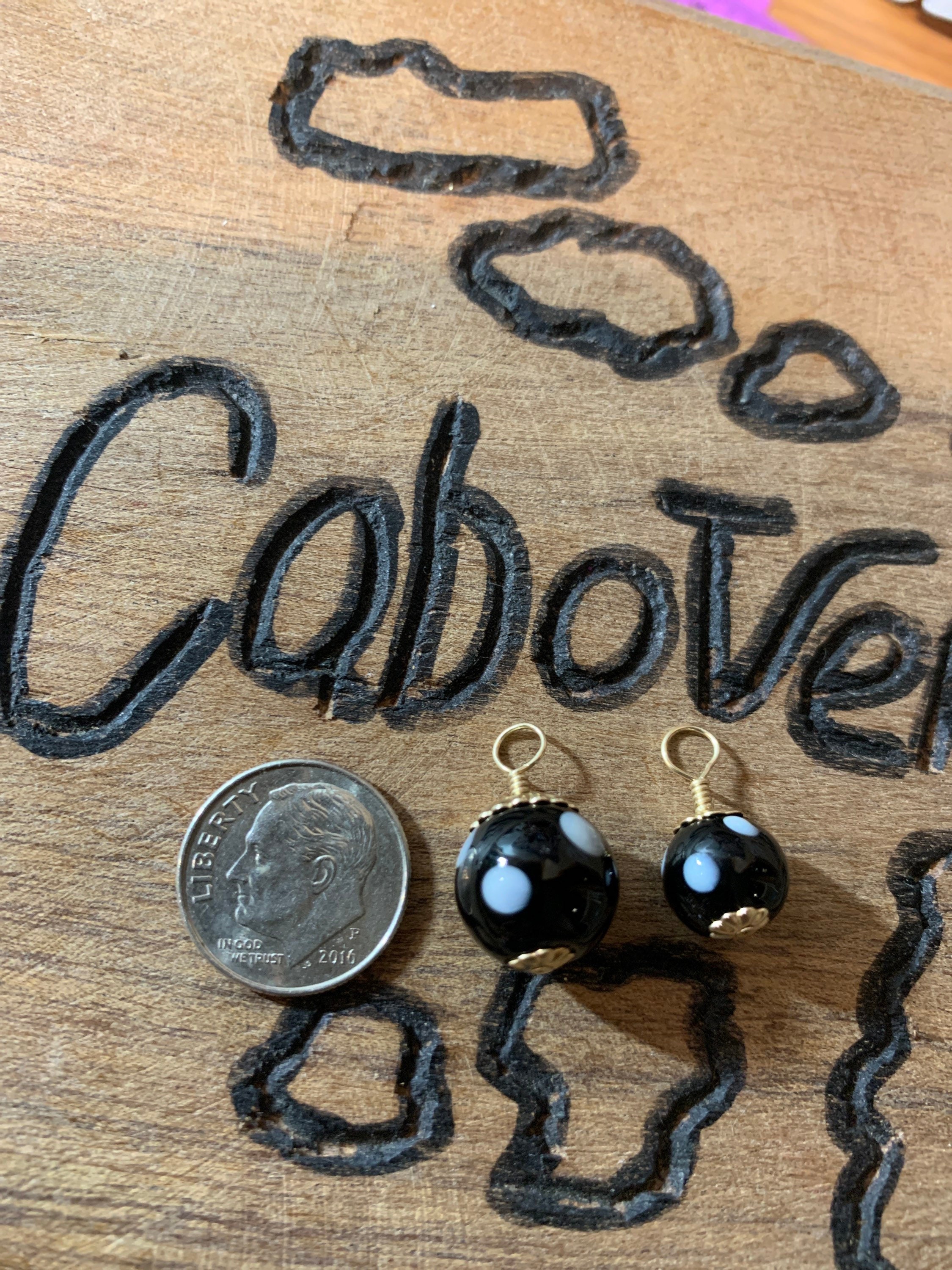 Sterling Silver Conta di Ojo Pendant | Etsy