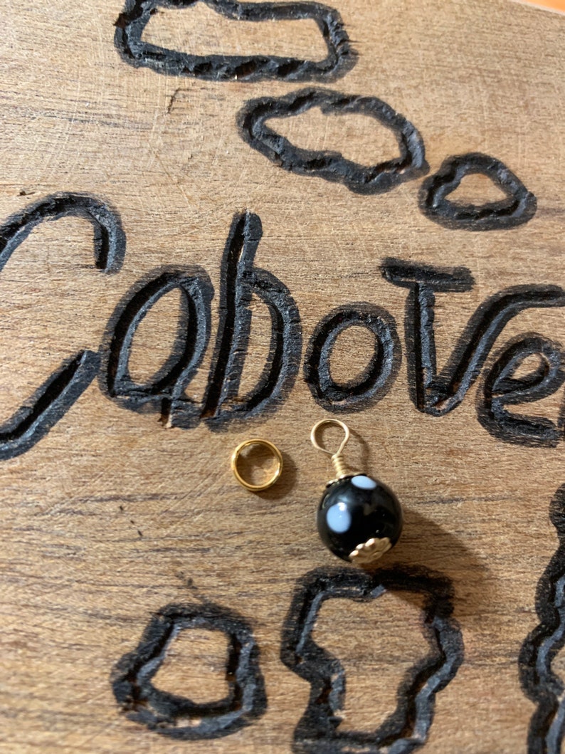 Gold Filled Conta Di Ojo Pendant | Etsy