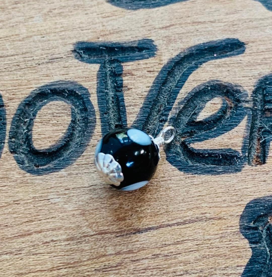 Conta Di Ojo Pendant SMALL With Sterling Silver OR 14K Gold - Etsy