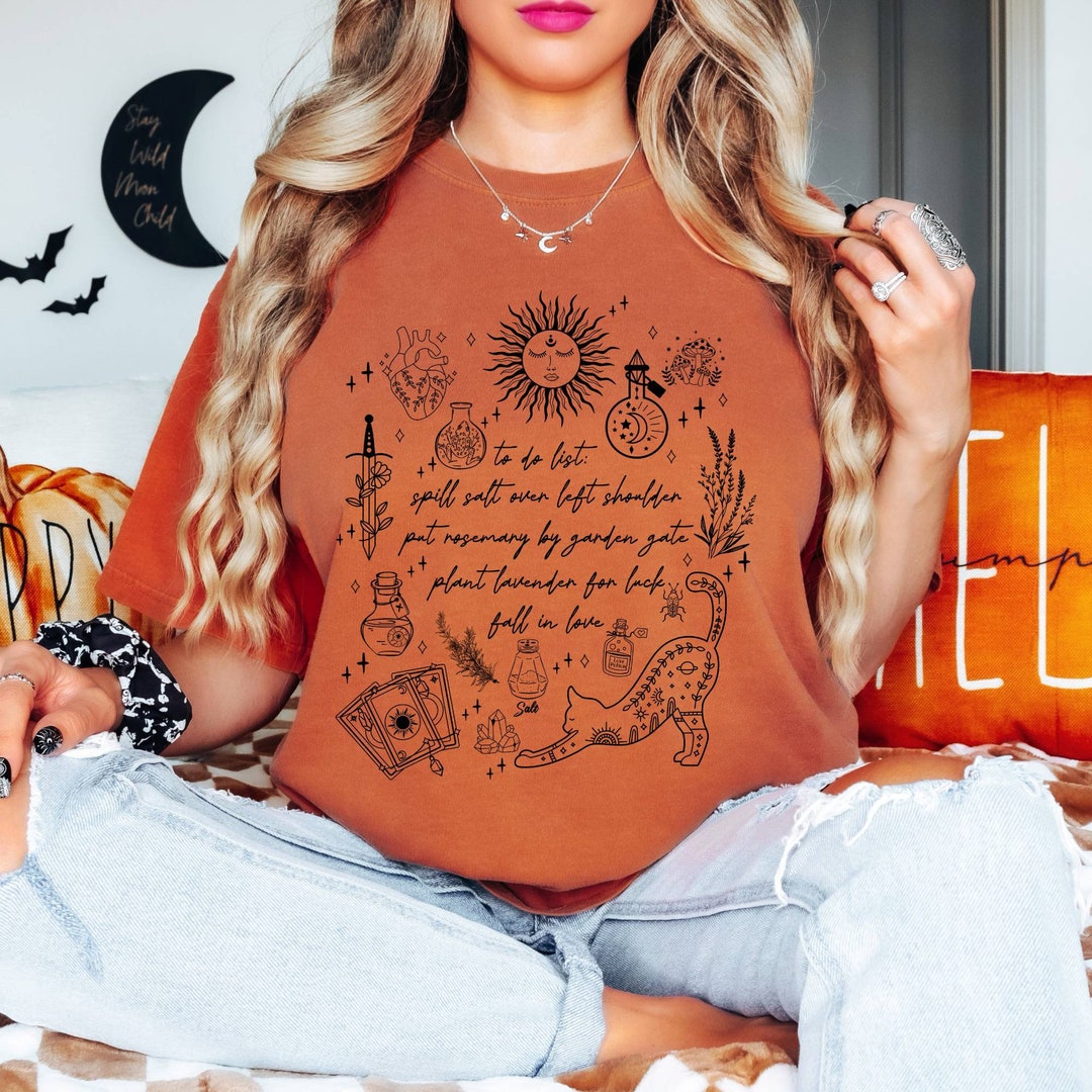 Practical Magic Tshirt Halloween Shirt Spooky Season Shirt - Etsy