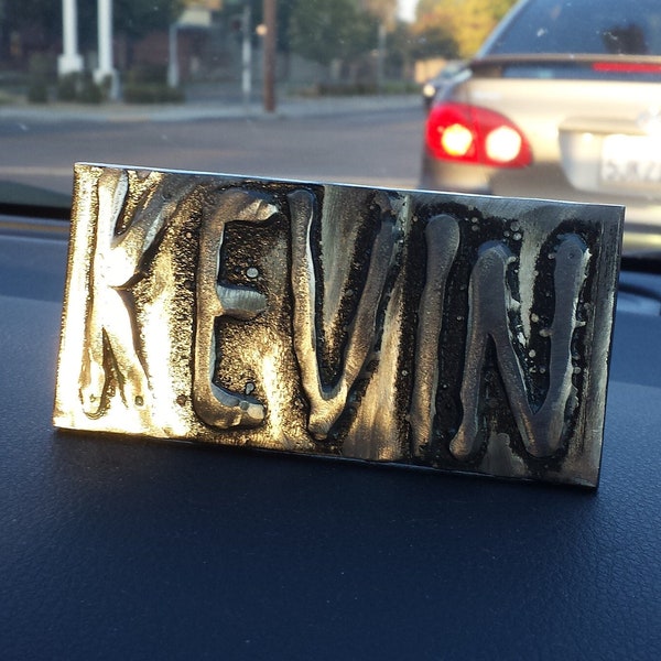 Metal Name Plate - Etsy