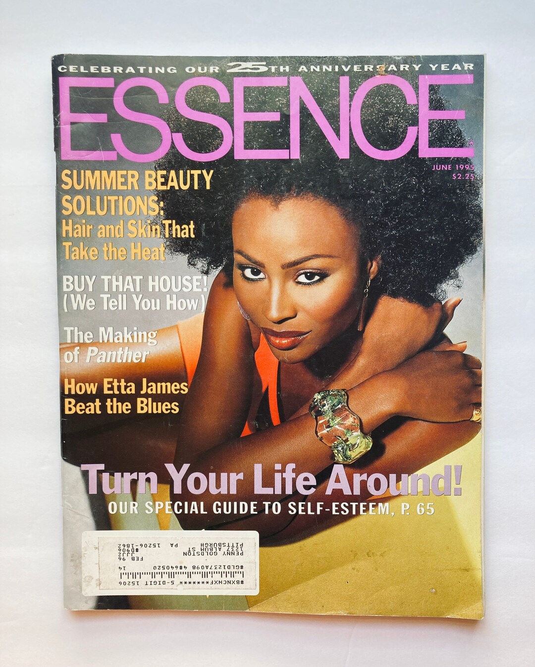 Essence Magazine - June 1995 Celebrating Our 25th Anniversary Year - Etsy